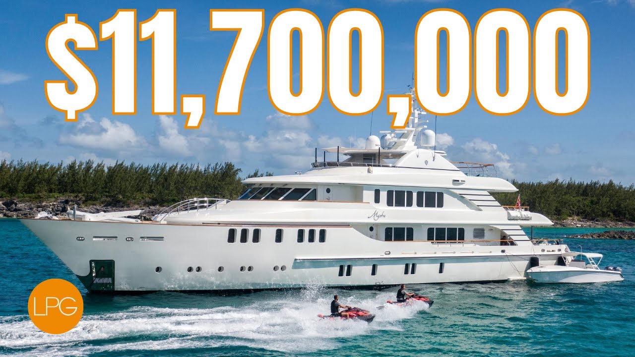 Billionaire Lifestyle | Aboard an $11.7 MILLION Luxury MEGA Yacht ...